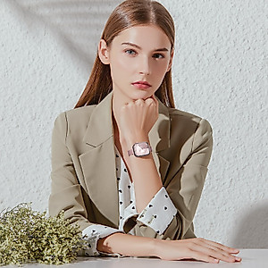 Slim Metal Band Compatible with Apple Watch Bands 38mm 40mm 41mm Women, Dual Magnetic Clasp Replacement Band for iWatch Ultra/Ultra 2 Series 9 8 7 6 5 4 3 2 1 SE, Women Watch Strap for iWatch