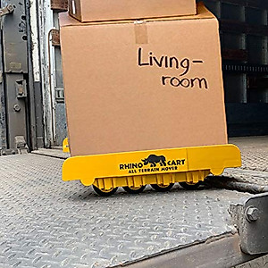 Rhino Cart All Terrain Mover - All Terrain Moving Dolly for Heavy Appliance, Furniture, and Building Material Handling