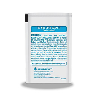 Glisten GLISTEN-DP06N-PB-2/PACK DP06N-PB Garbage Disposer Foaming Cleaner, Lemon Scent, 2-Pack (8 Uses), 2 Pack, Blue, 2 Count