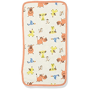 Amazon Essentials Disney | Marvel | Star Wars Unisex Kids' Burp Cloths, Pack of 6, Lion King Play Eat Roar, One Size