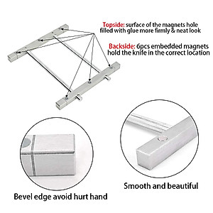 BLSGBUIDING Jointer Knife Setting Jig Metal Bars with Magnets for 4"-8" Jointer Blades Easy Quick Install - 1pack