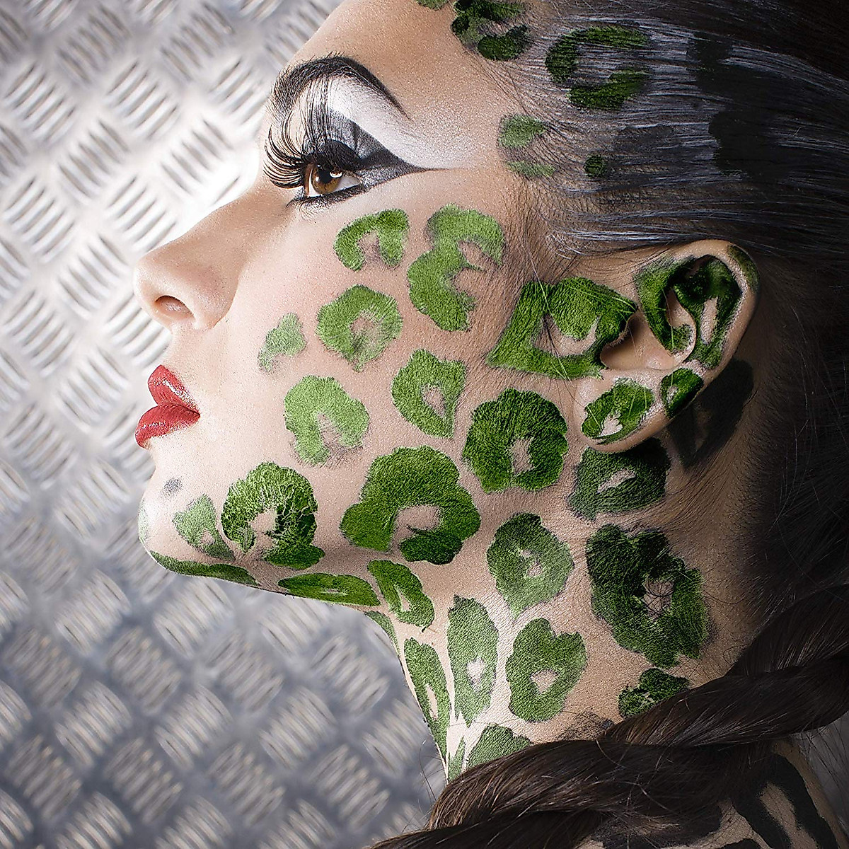 Mehron Makeup CreamBlend Stick (0.75 Ounce) (GREEN)