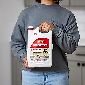 Ortho Home Defense Insect Killer for Indoor & Perimeter Refill2, Controls Ants, Roaches, Spiders, and More, 1 gal.