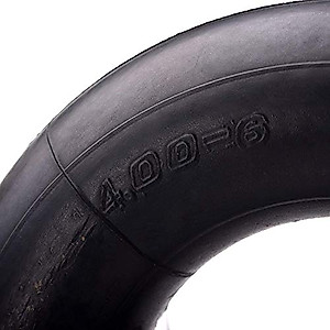 AR-PRO 13 x 4.00-6'' Heavy Duty Replacement Inner Tube with TR-13 Straight Valve Stem (4-Pack) - for Wheelbarrows, Mowers, Hand Trucks and More