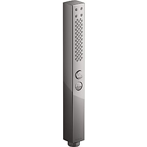 KOHLER 21336-TT Shift + Square Two-Function Handshower, Handheld Showerhead with 2 Spray Settings, 2.5 GPM, Vibrant Titanium