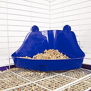 Ware Manufacturing Plastic Lock-N-Litter Pan for Small Pets, Colors May Vary