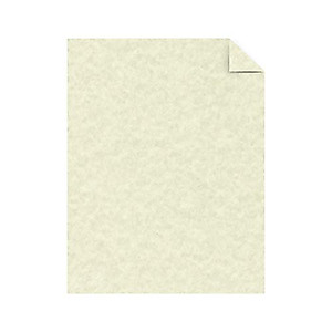 Astrobrights Specialty Parchment Cardstock, 8.5" x 11", 65 lb/176 gsm, Natural (Ivory), 100 Sheets (27427-01)
