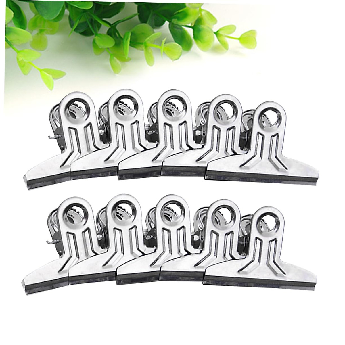 10 pcs Chip Bag Clips Airtight Food Storage Notes Organization Bag Clips Home Office School