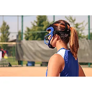CHAMPRO Rampage Ultralight Softball Fielders Mask, ROY, Adult