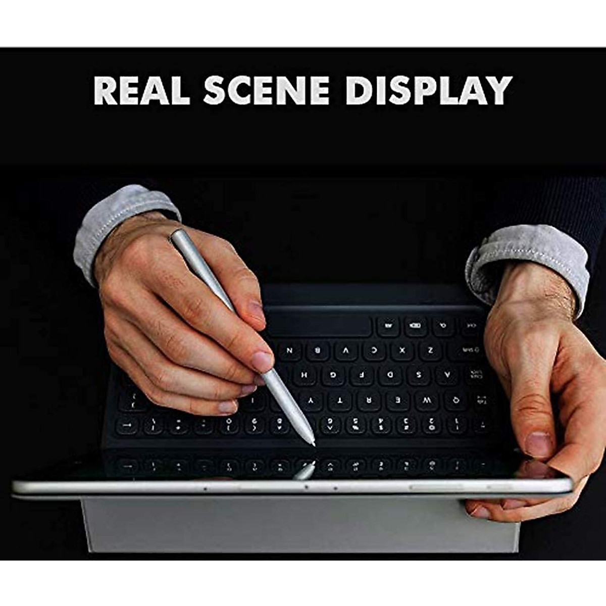 Tab S3 S Pen Replacement for Samsung Galaxy Tab S3 SM-T820 T825 T827 Tablets Stylus S Pen + Tips/Nibs (Black)