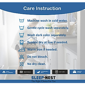 SLEEP-NEST Duvet Cover Set Super King Size 108 x 98 inches 3 Piece 100% Egyptian Long Staple Cotton with Zipper Closure & Corner Ties - 600 TC Ultra Soft Breathable Cover for Comforter, White