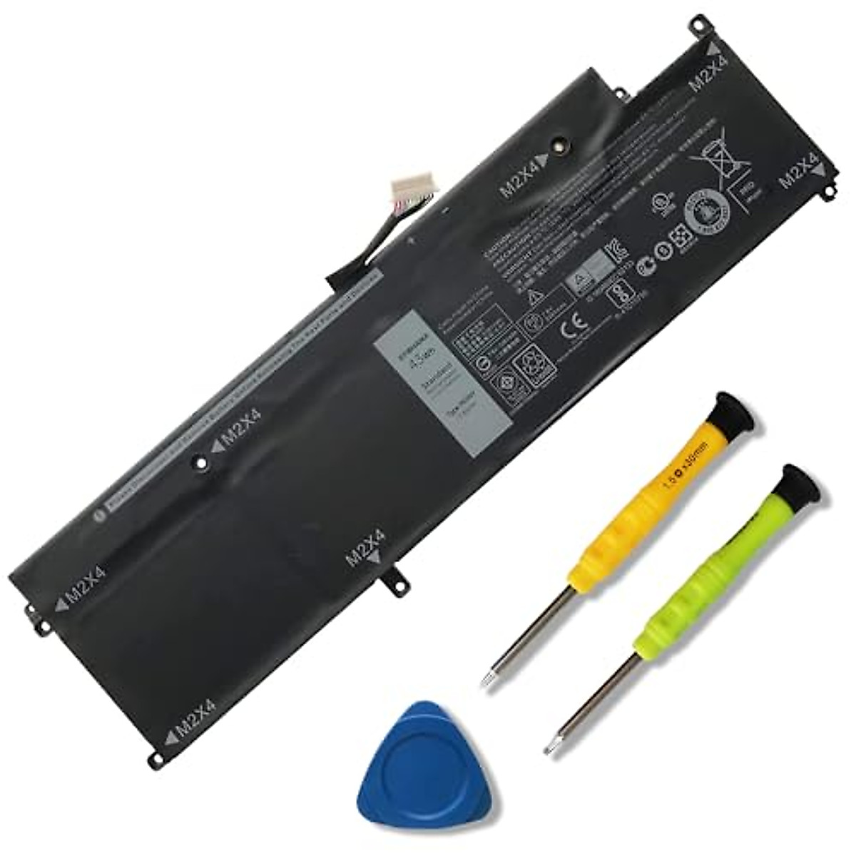 EFOHANA P63NY Laptop Battery Replacement for Dell Latitude 13 7370 E7370 Series Notebook N3KPR XCNR3 0XCNR3 WY7CG G7X14 0G7X14 7.6V 43Wh 5831mAh 6-Cell