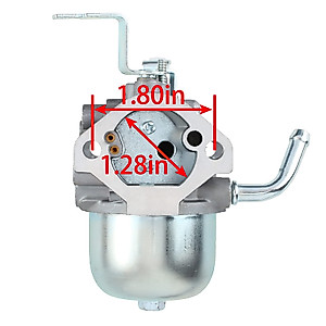 partszen C126231 0A4600 Generator Carburetor with Height 75MM Fuel Filter 070185B 070185BS 070185D for Nikki 0A4600 C126231 generac carburetor 410cc Generac XG8000E 0052331 GN360 091187 91187A 410HS