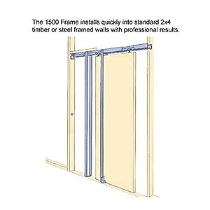 SARTODOORS Sliding French Double Pocket Doors 72 x 96 inches Frosted Glass 9 Lites| Felicia 3309 Matte White | Kit Trims Rail Hardware | Solid Wood Interior Bedroom Sturdy Doors