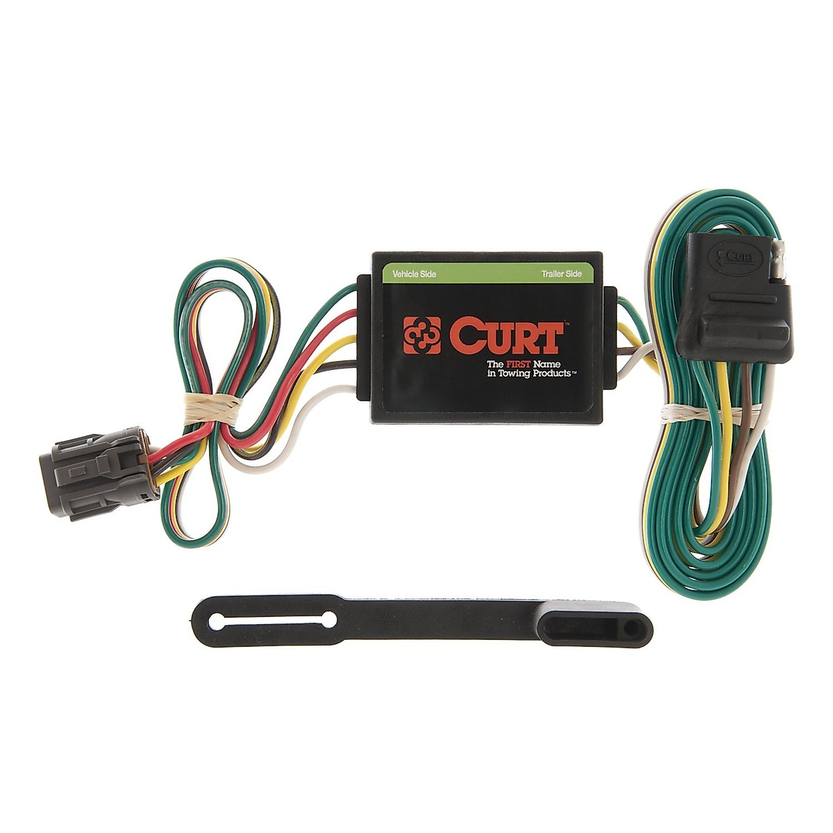 CURT 55331 Vehicle-Side Custom 4-Pin Trailer Wiring Harness, Fits Select Honda Passport, Isuzu Rodeo