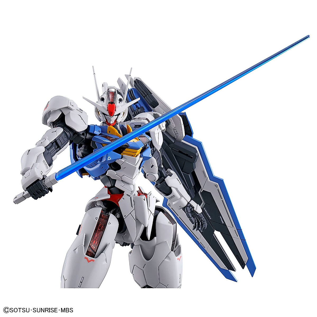 Full Mechanics Mobile Suit Gundam, Witch of Mercury, Gundam Aerial, 1/100 Scale, Color-Coded Plastic Model