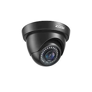 ZOSI 1080P HD Security Camera Indoor Outdoor,1920TVL 2.0MP 4-in-1 HD TVI/CVI/AHD/CVBS CCTV Camera,Weatherproof,80ft IR Night Vision,for 960H,720P,1080P,5MP,4K Analog Home Surveillance DVR System