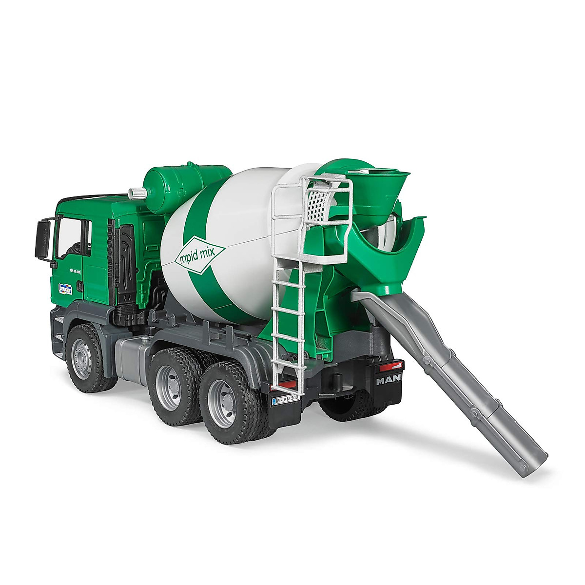 Bruder 03710 Man Tgs Cement Mixer Truck Vehicle for ages 36 months to 180 months