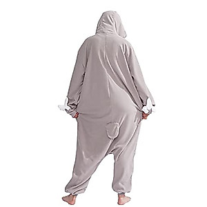 Adult Sloth Onesie Pajamas Cosplay Animal Homewear Sleepwear Jumpsuit Costume for Women Men