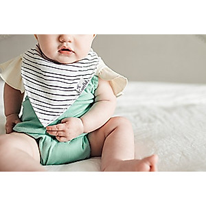Copper Pearl Baby Bandana Drool Bibs for Drooling and Teething 4 Pack Gift Set “Alta, Soft Set of Cloth Bandana Bibs for Any Baby Girl or Boy, Cute Registry Ideas for Baby Shower Gifts