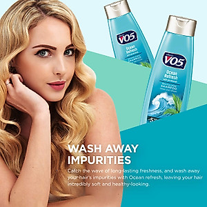 VO5 Ocean Refresh Herbal Shampoo - Size 12.5oz