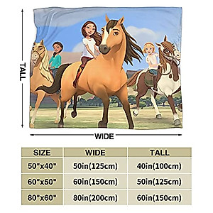 Throw Blankets,Ultra-Soft Micro Fleece Blanket for Couch Or Bed Warm Throw Blanket (50"X40")