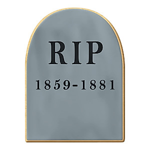 Tombstone Cookie Cutter 3.5 Inch - Made in the USA – Foose Cookie Cutters Tin Plated Steel Tombstone Cookie Mold