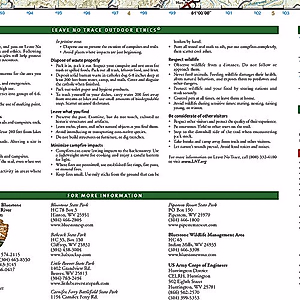 New River Gorge National River Map (National Geographic Trails Illustrated Map, 242)