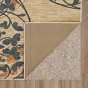 Mohawk Home Soho Medallones Garden Ornamental Runner Area Rug, 1'8"x5', Beige