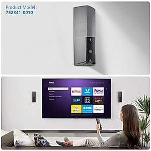 Tendodo 1 Pair of Black Wall Mount Brackets Replacement for Bose 752341-0010 OmniJewel Wall Bracket Compatible with Bose Lifestyle 650 Home Entertainment System and Bose Surround Speakers 700