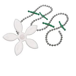 Yimaa 12 Pack Drain Hair Catcher Flower Shower Hair Cleaning Chain Hair Trap Chain Hook Bathtub Sinks Drain Clog Protectors Hair Stopper for Bathroom Kitchen