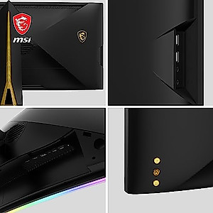 MSI MEG 342C QD OLED, 34" Curved Gaming Monitor, 3440 x 1440 (UWQHD), OLED, 0.1ms, 175Hz, FreeSync Premium, HDR 400, HDMI, DP Port, USB Type C, Tilt, Height