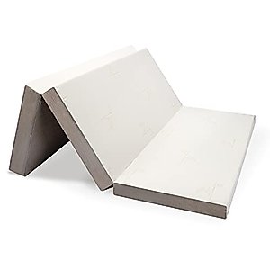 Milliard Full Tri Folding Mattress with Washable Cover, Full Size (75 inches x 52 inches x 4 inches)