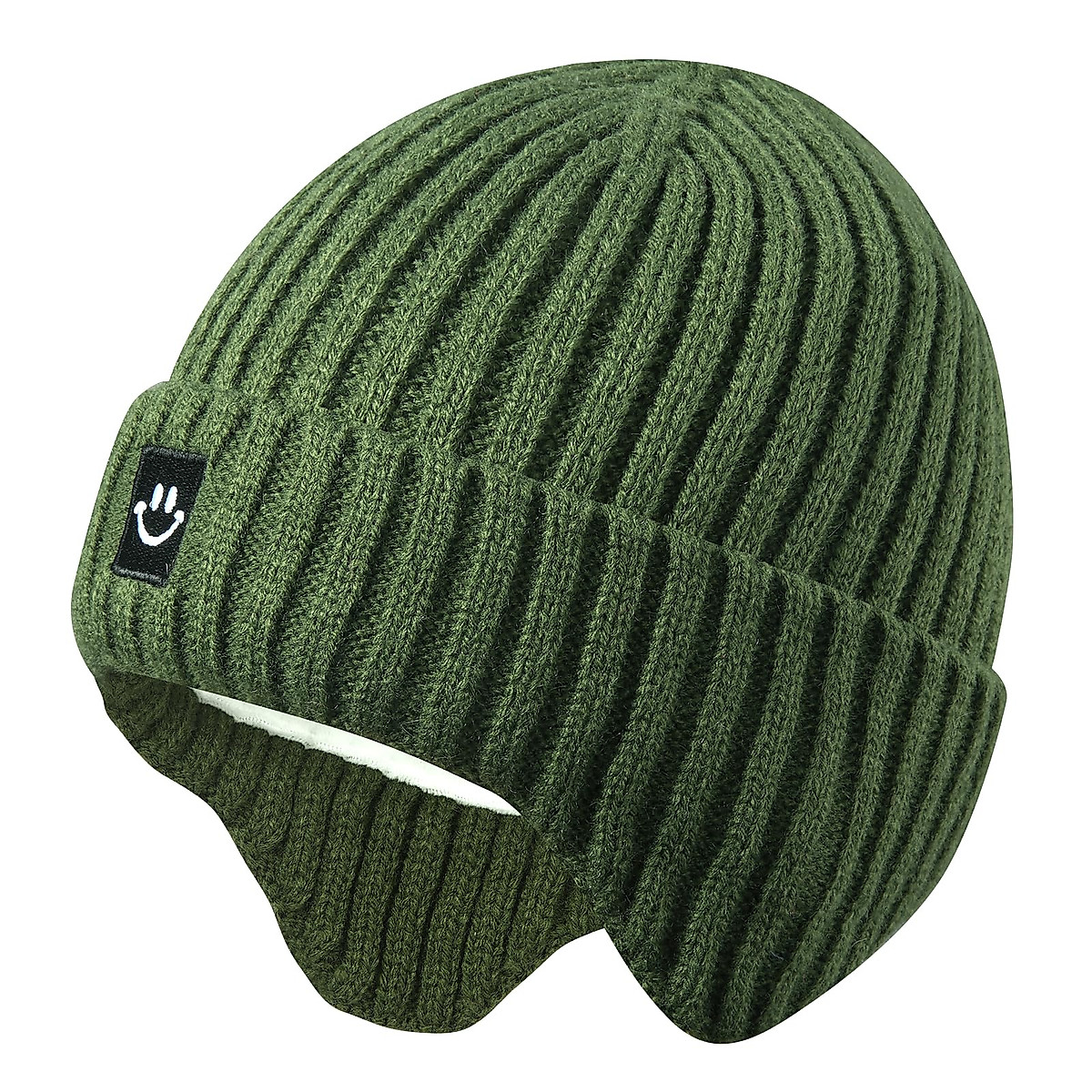 MaxNova Baby Beanie Knit Hats for Boys Girls 6-12 Months,12-36 Months Amy Green