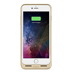 mophie juice pack wireless - Charge Force Wireless Power - Wireless Charging Protective Battery Pack Case for iPhone 8 Plus and iPhone 7 Plus - Gold