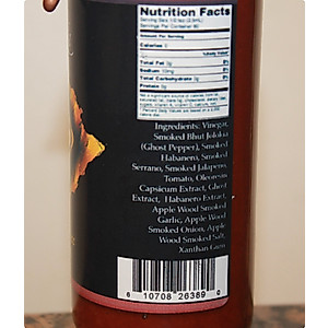 Ghost Pepper Hot Sauce Wicked Tickle XXX Extreme Heat Worlds Hottest Chipotle Sauce