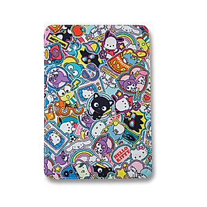 Sonix x Sanrio Sleeve, Foldable Case and Stand Compatible with iPad and Tablet Devices (Hello Kitty and Friends Sticker Party)