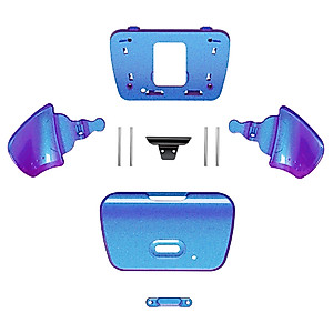 Chameleon Purple Blue Replacement Redesigned K1 K2 Back Button Housing Shell for PS5 Controller eXtremerate Rise Remap Kit - Controller & Rise Remap Board NOT Included