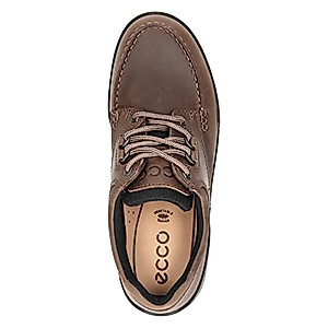 ECCO Men's Track 25 Low Gore-tex Waterproof Hiking Shoe, Bison/Bison Oil Nubuck, 9-9.5