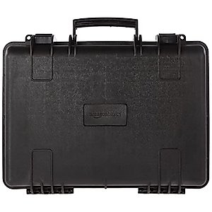 Amazon Basics Medium Hard Camera Case, 18 x 14 x 6 Inches, Black, Solid