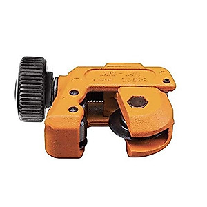 Edward Tools Harden Pro Mini Pipe Cutter 1/8” to 7/8” - Cuts Copper, Aluminum, Metal - Multi Use Tube Cutter, PVC Cutter - Cuts Arrows, Lines - Heavy Duty Steel Blade Pipe Cutter Wheel