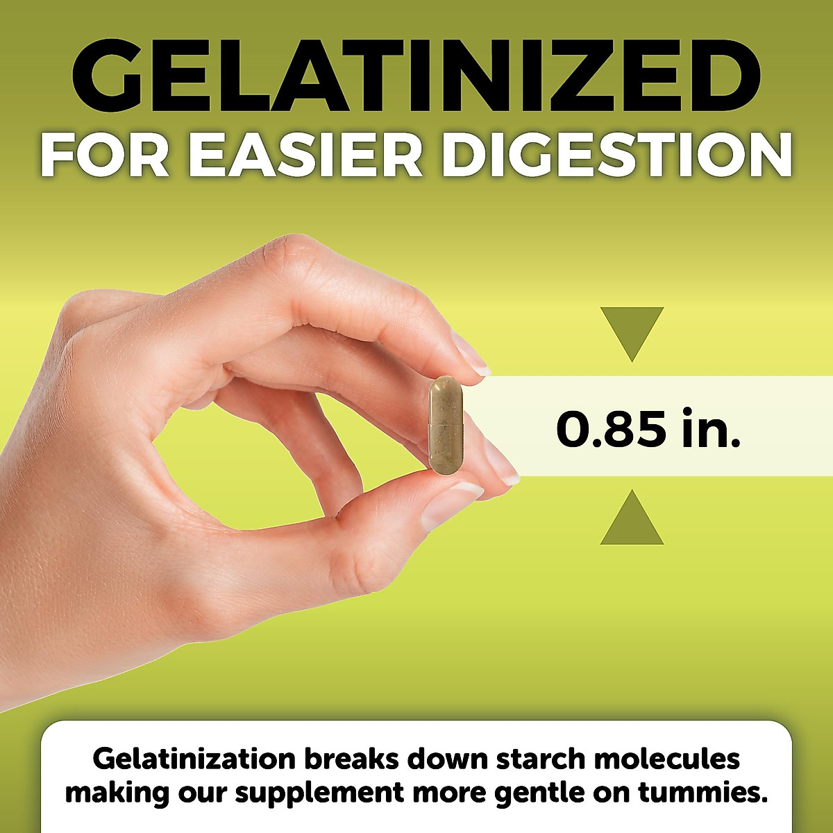 Peruvian Maca Root Supplement for Women & Men, 500mg - Traditionally Used to Support Sexual Well-Being, Stamina & Endurance - 250 Yellow Maca Root Powder Capsules