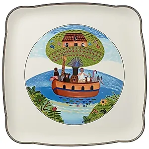 Villeroy & Boch 1486302808 About Square Platter, Multi, Small