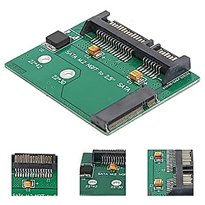 Yoidesu PCB Adapter Card, Support Converting 22x42mm M.2 NGFF SSD into 2.5in Sata3 Board SSD Converter Computer Hard Drive Accessories