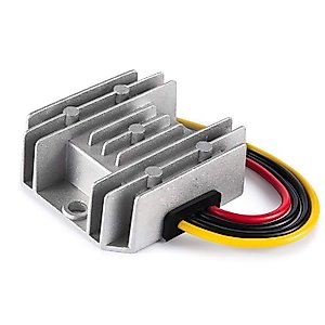 MGGi DC/DC Voltage Reducer Converter 12V 24V Step Down to 6V 10A 60W, Power Supply Module Buck Transformer, Waterproof, for Golf Cart, Forklifts, Car