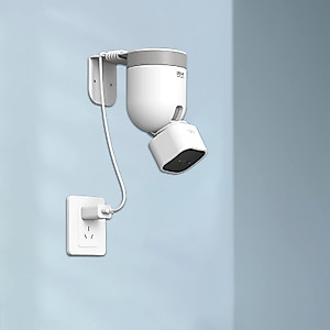 PUUUCI Wall Mount for Blink Mini Pan-Tilt Camera/WYZE Cam Pan v3&v2 / Eufy Security Solo IndoorCam P24 - WYZE/Blink/Eufy Security Camera Mount Bracket Accessories for Home/Apartment/Office (2-Pack)