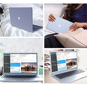 【MS 2019 Office/12GB 】 Jumper Laptop 14 Inch FHD Screen Notebook Celeron N4020（Quad core） Ultrabook 8GB RAM/256GB Dual Band WiFi Computer Lightweight and Portable (8G+256GB)
