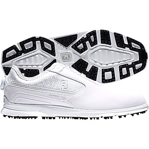 FootJoy Men's Superlites XP BOA Previous Season Style Golf Shoe, White/White, 10.5