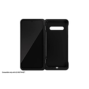 LG Dual Screen Case for LG V60 ThinQ 5G with Type-C Adapter - Black (LM-V605N)