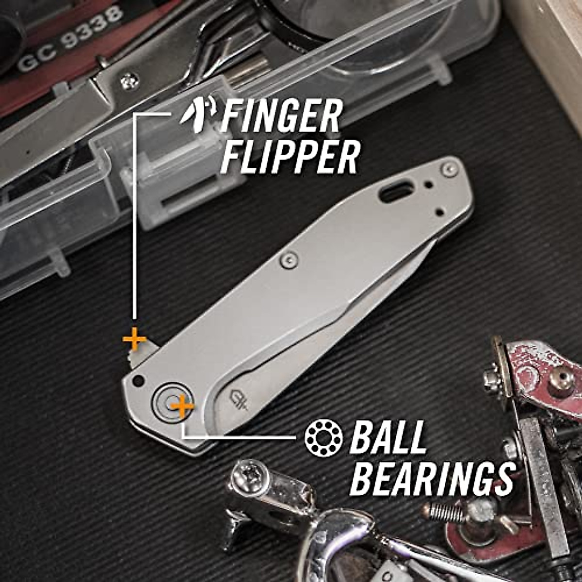 Gerber Gear Fastball - Folding Knife with Lock Release for EDC Gear - Urban Grey